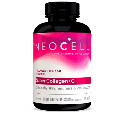Коллаген Neocell Super Collagen+C Type 1 & 3, 6000 mg., 250 капсул, США ...