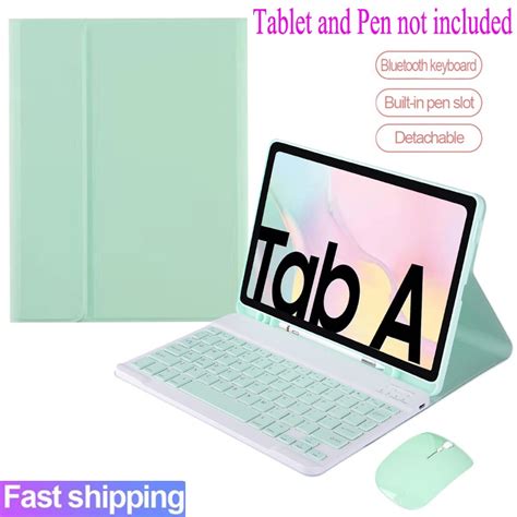 Keyboard Case For Samsung Galaxy Tab S Lite A A S S S Fe S Plus S Plus Wireless