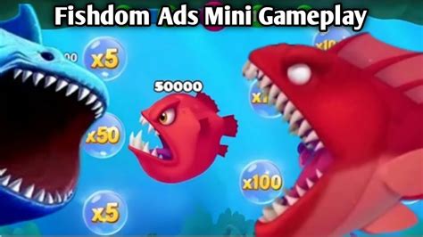 Fishdom Ads Mini Aquarium Games Hungry Fish New Update Collection Trailer YouTube