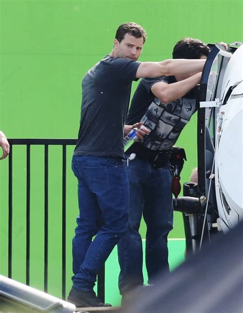 Fifty Shades Darker Jamie Dornan Set Pictures PS Entertainment