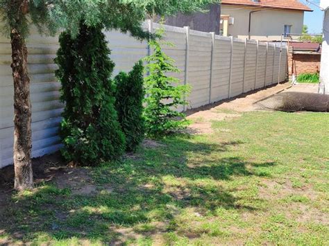 ОГРАДИ ОТ АРМИРАНИ БЕТОННИ ПАНА производство и монтаж на огради от декоративни бетонни пана