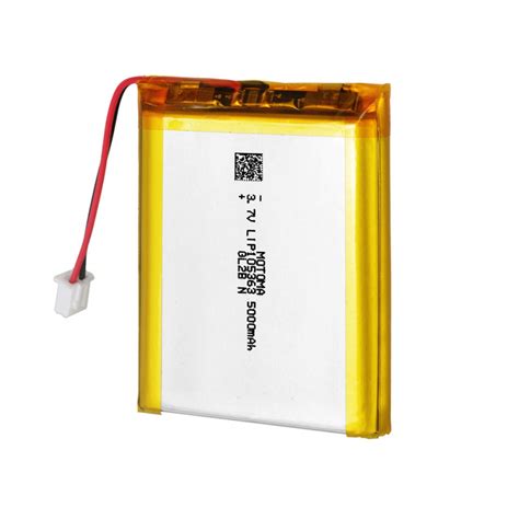 High Density Lithium Polymer Battery V MAh