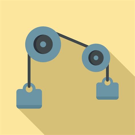 Premium Vector Physics Weight Icon Flat Illustration Of Physics