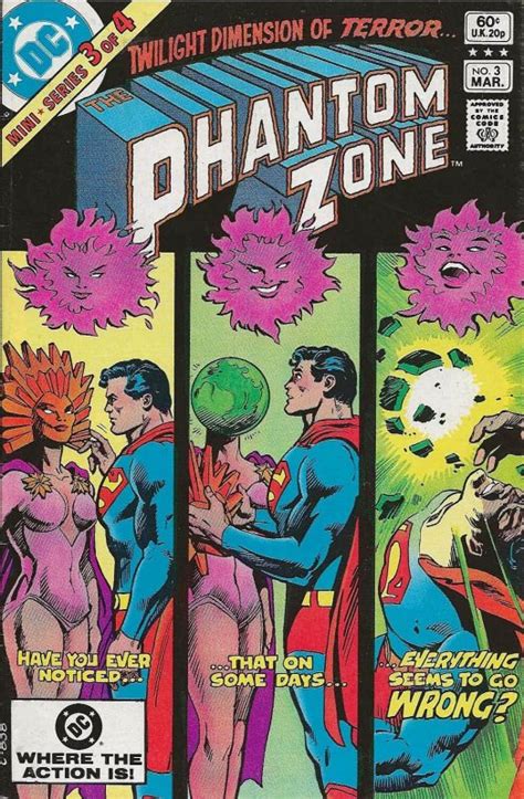 The Phantom Zone 3 1982 Vfnm Comic Books Bronze Age Dc