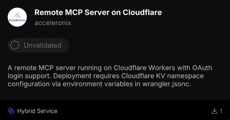 Remote Mcp Server On Cloudflare Mc · Lobehub Remote Mcp Server On Cloudflare Mc · Lobehub