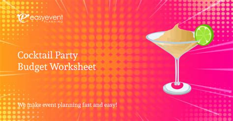 Easy Halloween Party Budget Worksheet