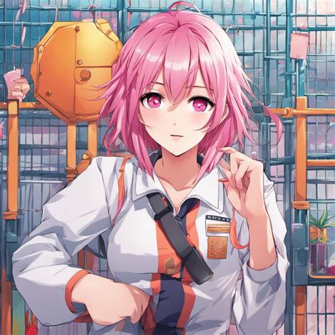 A Beautiful Anime Girl Wearing A Prison Uniform Wi By Firesea05 On Deviantart