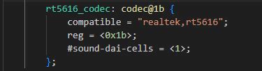 Drive The Audio Codec Chip RT5616 On Orin Nano Jetson Orin Nano NVIDIA Developer Forums