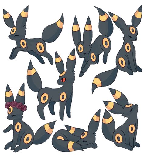 Umbreon Sprite Sheet