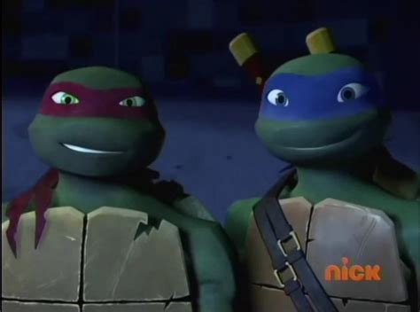 Image Raph And Leo Smiling Png Tmntpedia