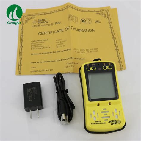 Smart Sensor As8900 Portable Multi Gas Detector 4 In 1 Gas Detector O2