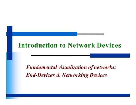 Introduction To Network Devices And Addressing Schemes Pptx Computer Networking Computing