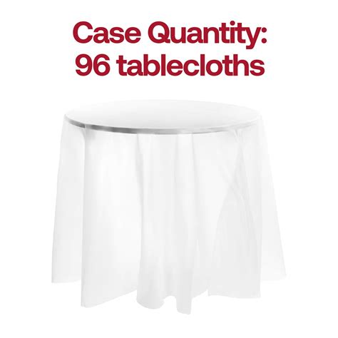 Plastic Tablecloths Clear Round Tablecovers Kaya Collection The Kaya Collection