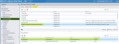 Enabling Shell Access For Active Directory Users Via Ssh To Vcenter