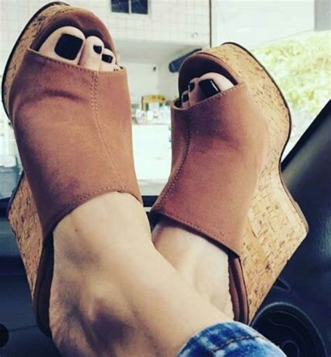 High Heel Wedges High Heels Wedge Mules Female Feet Dominatrix