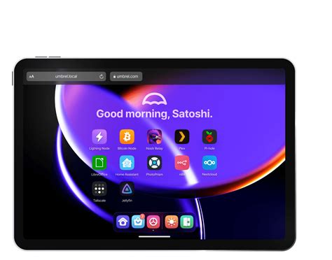 umbrel personal home server and os for self hosting