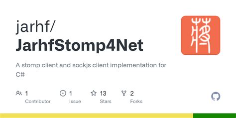 Github Jarhfjarhfstomp4net A Stomp Client And Sockjs Client
