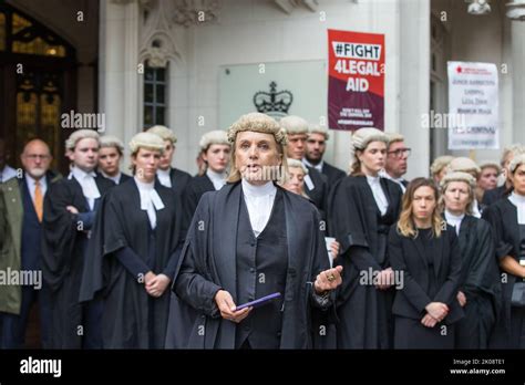 London Uk 6th September 2022 Action London Criminal Barrister Strike