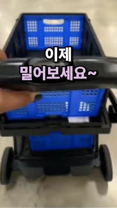 마트에서 쇼핑카트를 밀면 Youtube