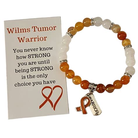 Wilms Tumor Cancer Awareness Bracelet Etsy