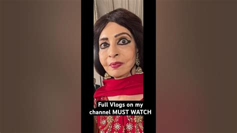 Sharmila Farooqis Mother Makeup Look Vlog Youtubeshorts
