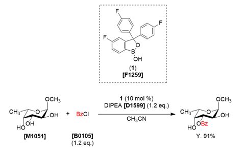 TCI Practical Example Regioselective Acylation Of A Carbohydrate