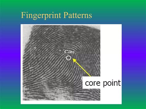 Biometrics Finger Print Technology Ppt Technology And Computing
