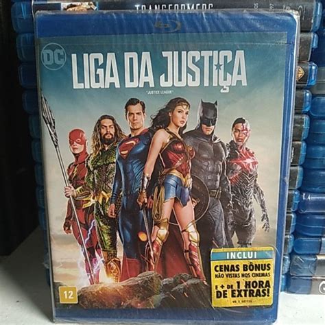 BLU RAY LIGA DA JUSTIÇA LACRADO Shopee Brasil