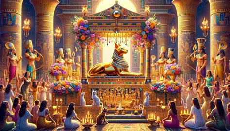 Bastet Egyptian Home Goddess Mythology Vault