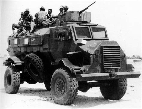 A Koevoet Team Rides In A Casspir Apc A Heavier Duty Apc Than The
