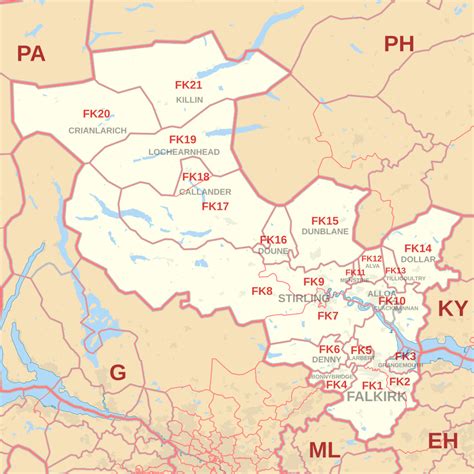 Fk Postcode Area Wikipedia