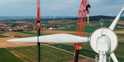 세계최초 독일 기업 목재 풍력 터빈 블레이드 설치진짜 그린에너지 완성 에코프레소 Ecopresso