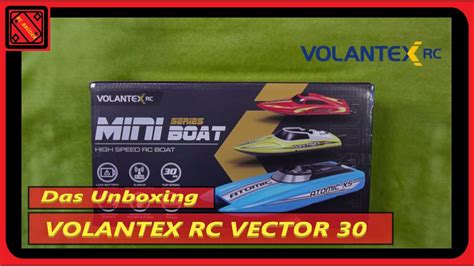 Das Unboxing des Volantex RC Vector 30 #glücklich - YouTube