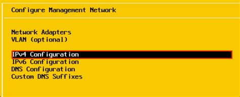 Setting Up An Esxi Host Through The Dcui Virtual Building Blocks