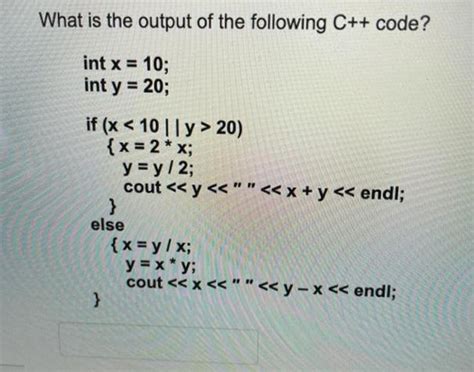 Solved X X What Is The Output Of T Solutioninn