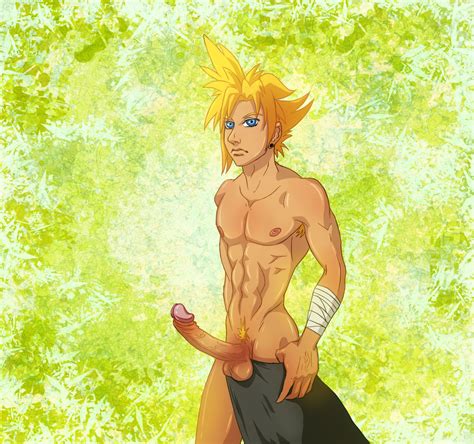 Rule 34 Anma Cloud Strife Final Fantasy Final Fantasy Vii Human Male