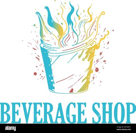 Introducing The Beverage Shop Logo Template A High Quality Vector