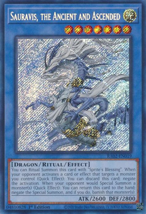 Sauravis The Ancient And Ascended Secret Rare 25th Anniversary
