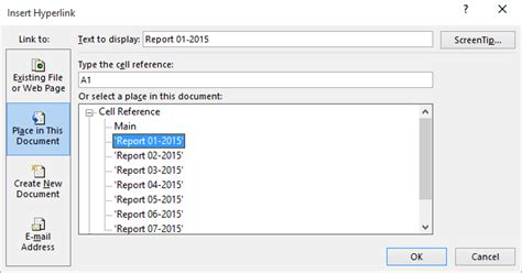 The Best Way To Organize Your Workbook Using Hyperlinks Microsoft