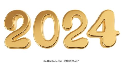 2024 새해 복 많이 받으세요 3d 스톡 일러스트 2400126637 Shutterstock