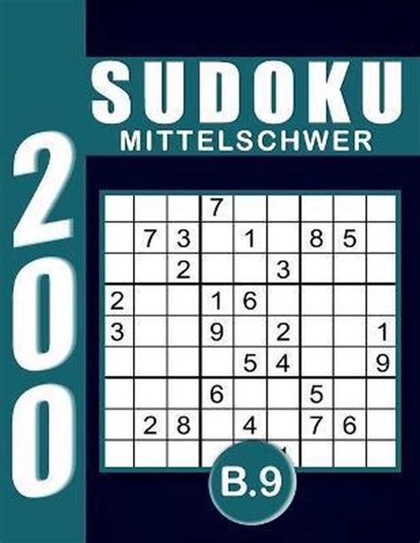 Sudoku Erwachsene Mittelschwer Band 9 Votoy S Art 9798688686845