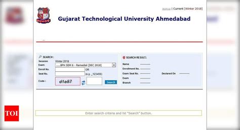 Gtu Result 2018 Gtu Diploma Result 2018 For December Exam Released