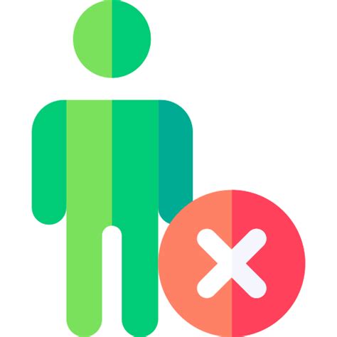 Exclude Basic Rounded Flat Icon