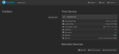Syncthing Not Working On A Raspberry Pi Behind An Nginx Reverse Proxy