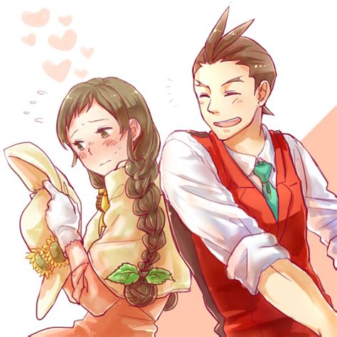 Apollo Justice And Juniper Woods Ace Attorney And 1 More Drawn By