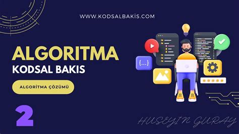 Algoritma Soru Çözümü 2 👀 Youtube