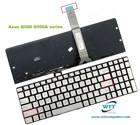 Laptop Keyboard Keypad For Asus Q500 Q500A Series P N 9Z N8BBU J01 0KNB0 6670US00 0KN0