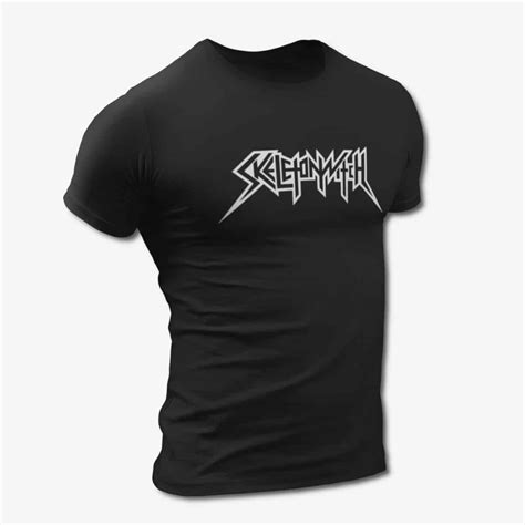 Skeletonwitch T Shirt Skeletonwitch Logo Black Tee Shirt Melodic
