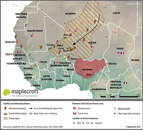 Conflict And Security In The Sahel As Of 3 July 2012 Mali Reliefweb
