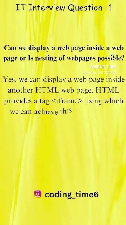 It Interview Question 1 For Frontend Developer Htmlcsslearnmoreinshorts